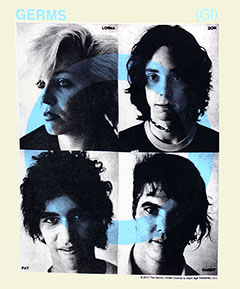 Germs Concert T-shirts and Band Merchandise
